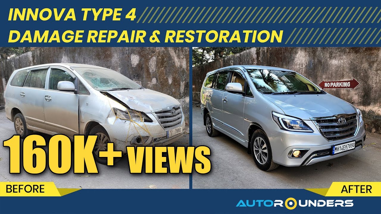 Latur to Mumbai | Innova Type 4 Damage Repair & Restoration ...