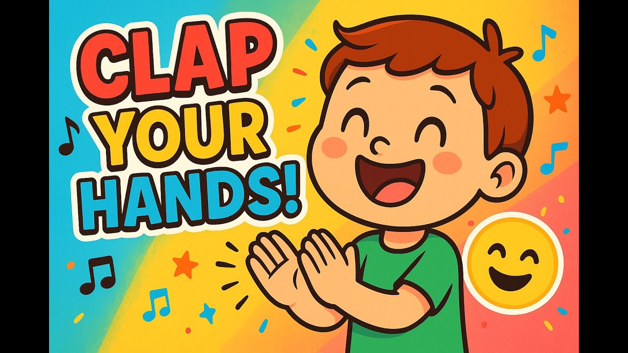 If You're Happy and You Know It Clap Your Hands 👏 | Nursery Rhymes ...