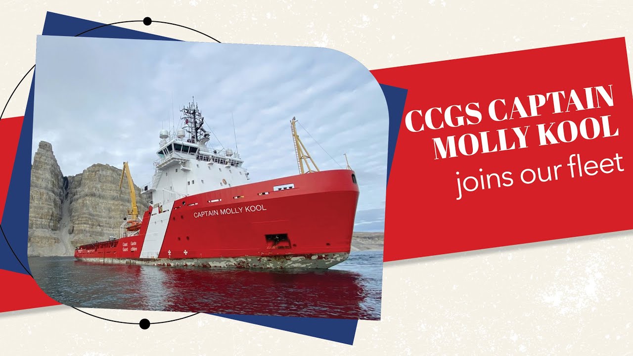 CCGS Captain Molly Kool joins our fleet - YouTube
