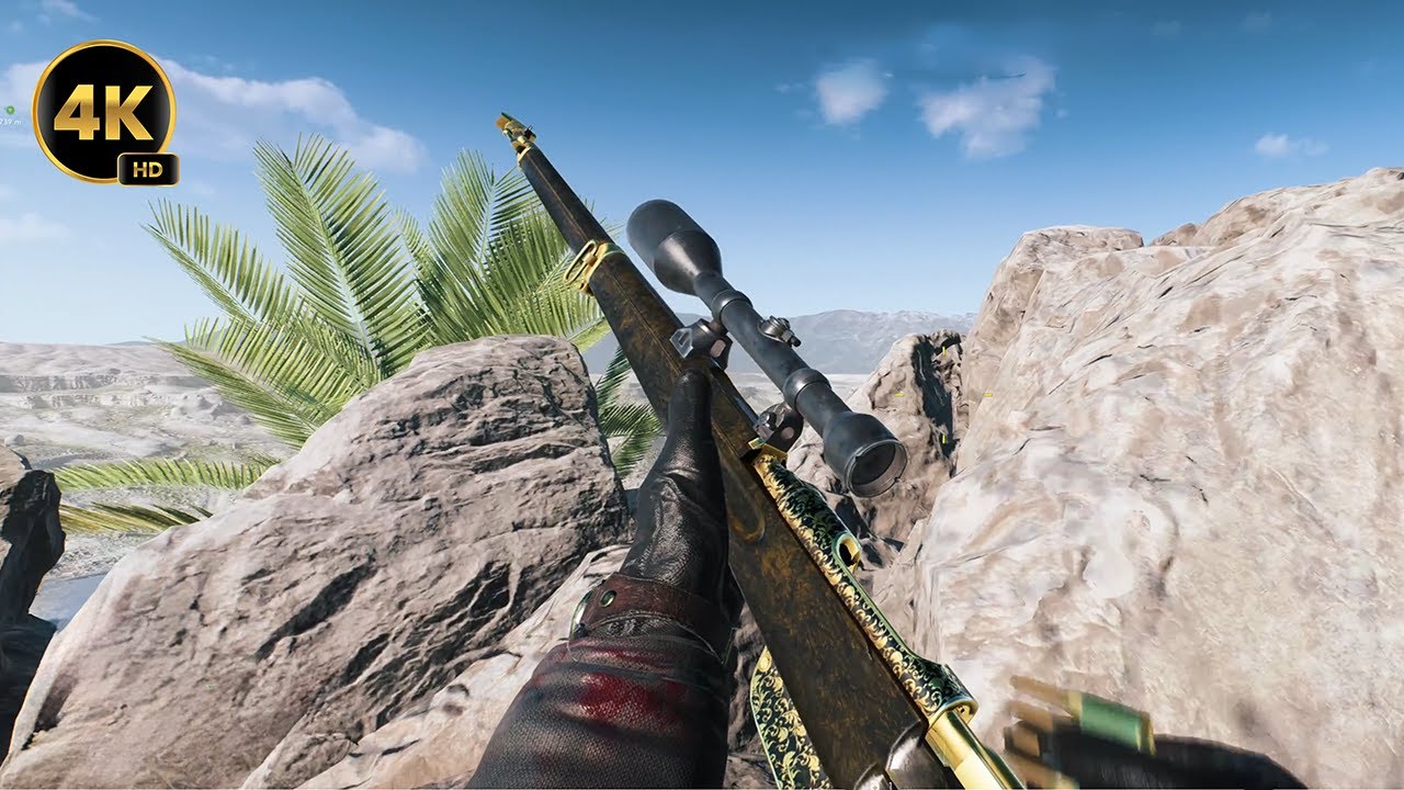 BATTLEFIELD V | MAP HAMADA 4K GAMEPLAY - YouTube