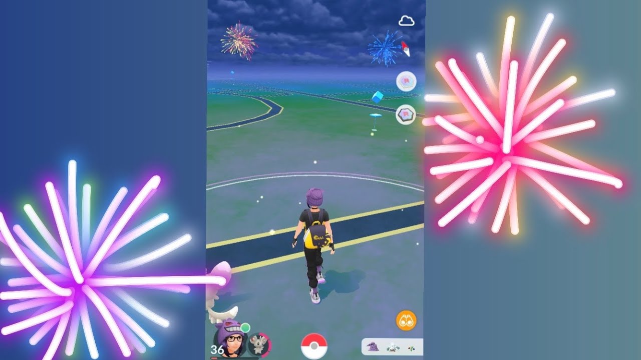 POKÉMON GO FEST FIREWORKS 2020 🎉 - YouTube