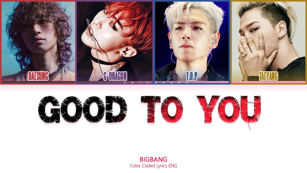 [AI COVER] GOOD TO YOU - BIGBANG [2NE1] (Color Coded Lyrics) - YouTube