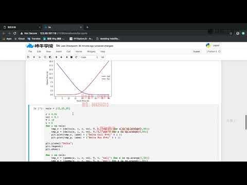 13 6 【Python实战】用Black Scholes模型给期权定价 - YouTube