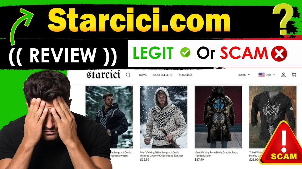 Starcici.com Clothing Review - Viking sweater Legit Or A Scam? - YouTube