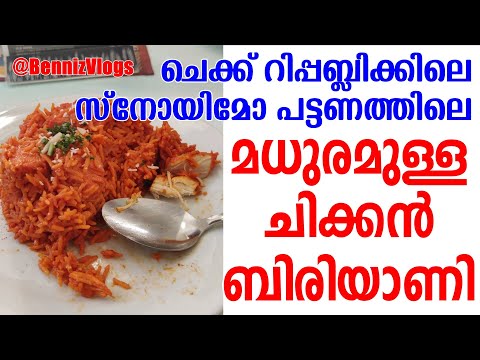 #149 - Trying Czech Chicken Biryani | ചെക്കിലെ സ്‌നോജ്‌മോ പട്ടണത്തിലെ മധുരമുള്ള ചിക്കൻ ബിരിയാണി