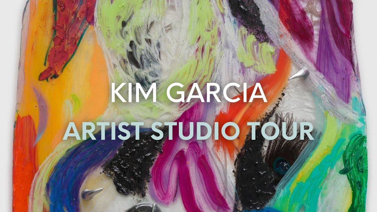 Kim Garcia: Artist Studio Tour - YouTube
