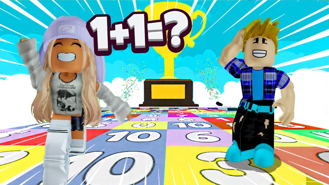 🏃💨 CORRIDA INSANA de MATEMÁTICA: Quem será o CAMPEÃO? | Roblox: Math ...
