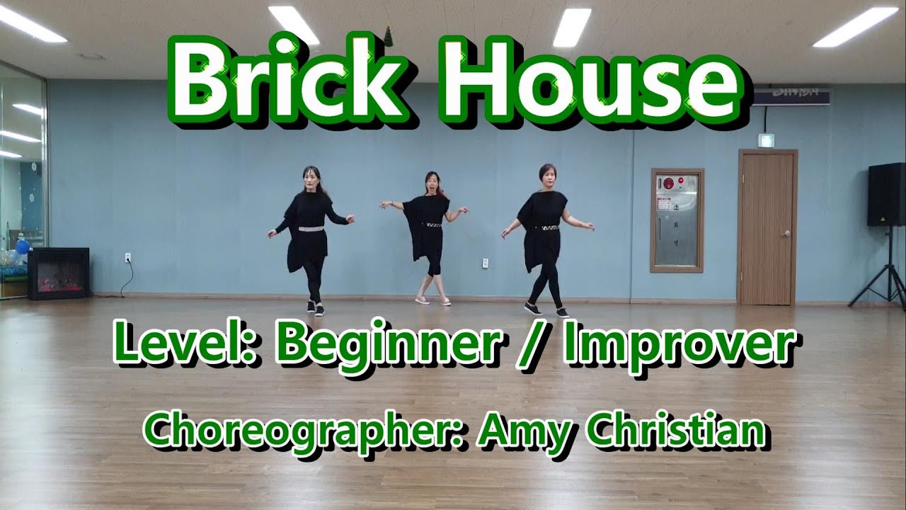 Brick House Line dance 한국라인댄스협회(KoLDA)고양지회 - YouTube