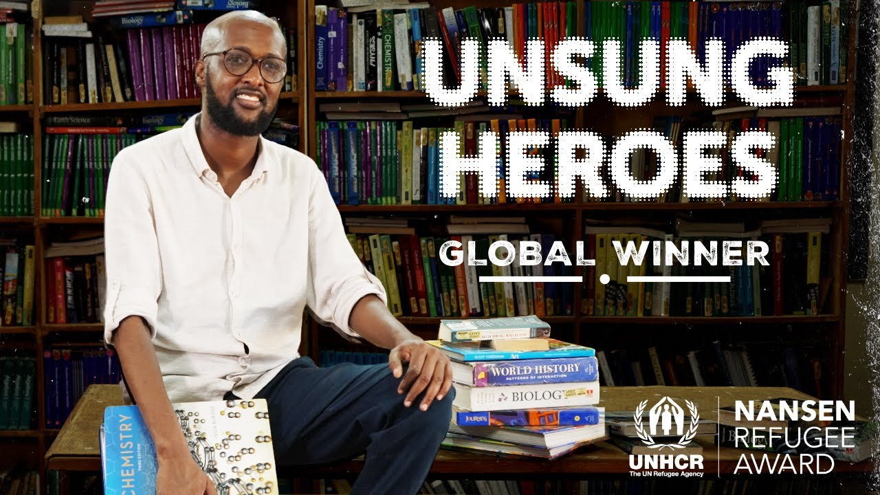 Abdullahi Mire is the 2023 UNHCR Nansen Refugee Award Global Laureate ...