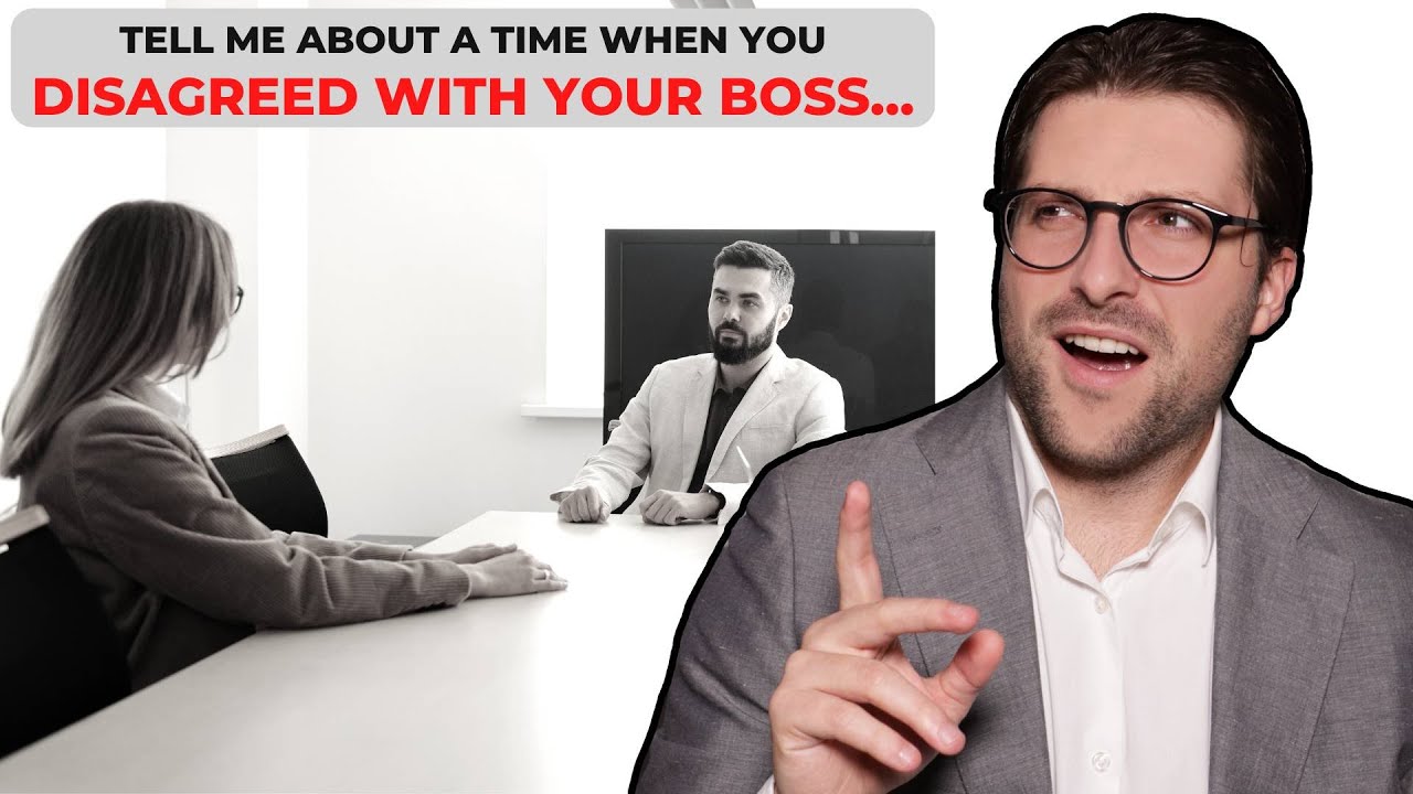 Tell Me About A Time You Disagreed With Your Boss Best Example Tell Me About A Time You Disagreed With Your Boss Best Example