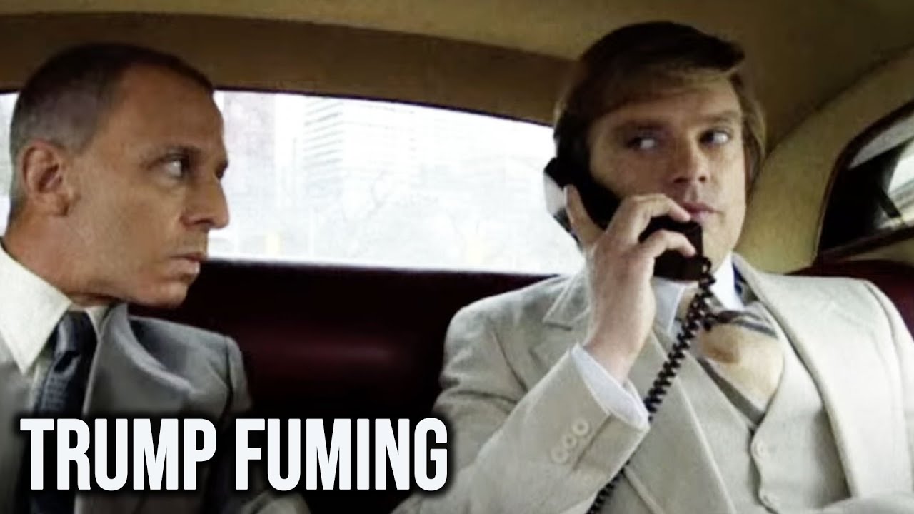 Trump ERUPTS About Shocking Scene in His New Biopic - YouTube