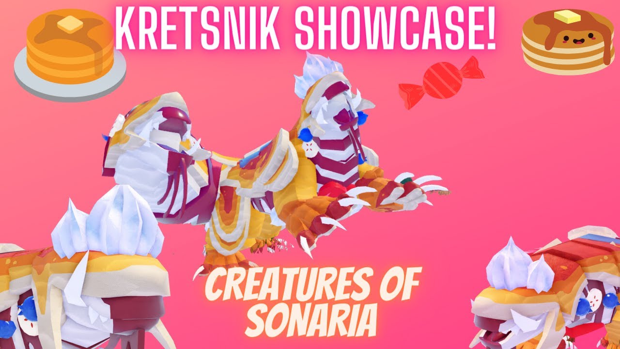 KRETSNIK SHOWCASE! NEW SWEET GACHA CREATURE! (CREATURES OF SONARIA ...