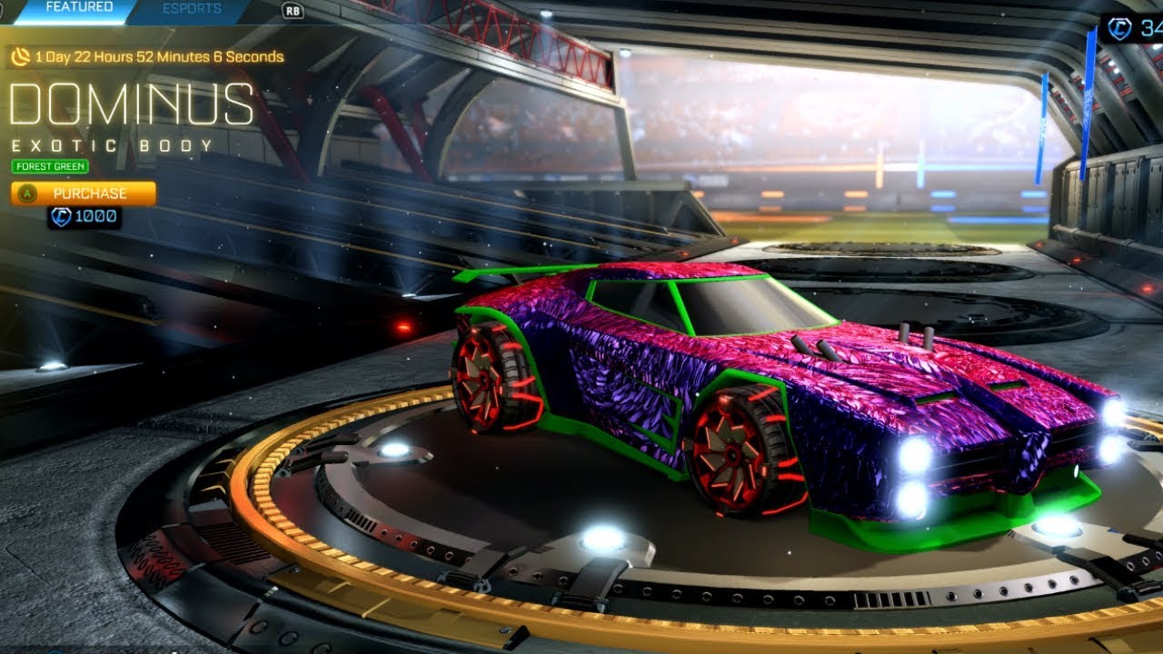 Forest Green Dominus And Titanium White Draco Are In The Item Shop ...