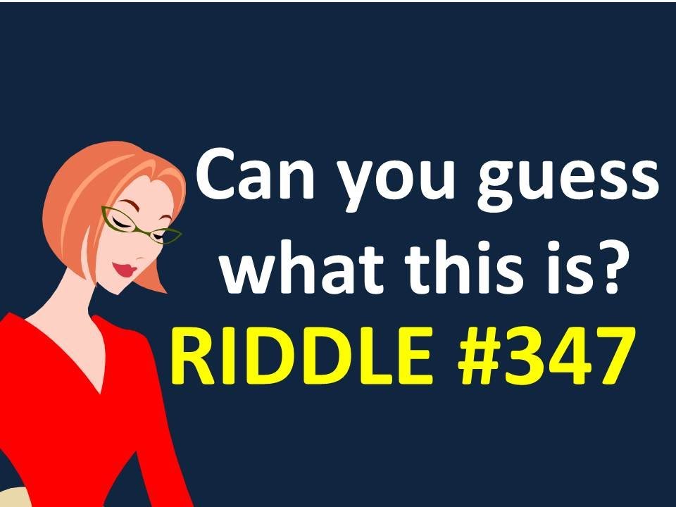 Riddle #347 - Magazine Competition - YouTube