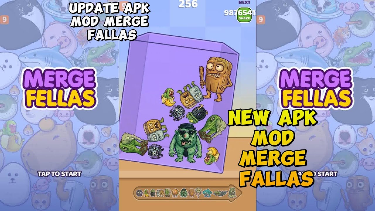LIVE UPDATE MERGE FELLAS APK MOD !! anomali esok sekolah part 03 - YouTube