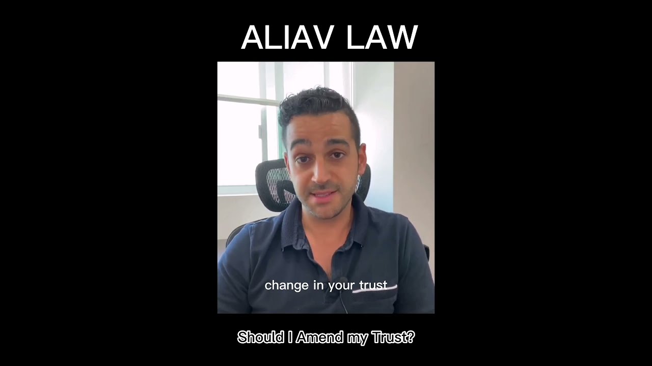 Should I Amend My Trust YouTube Should I Amend My Trust YouTube