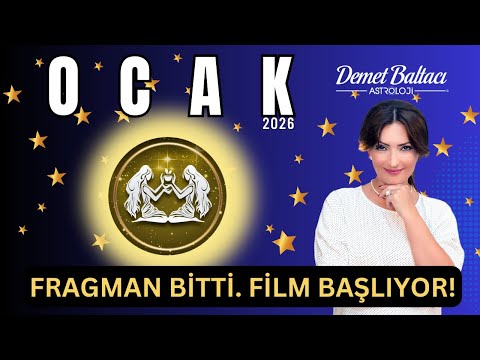 İKİZLER Burcu Ocak 2026 🔥 Fragman Bitti. Hazırsanız Film Başlıyor! 🔥 #astroloji #ocak #ikizlerburcu