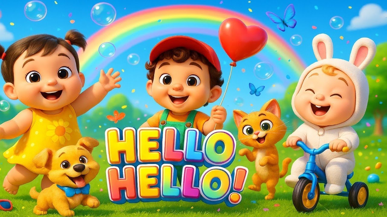Nursery Rhymes Every Baby Needs to Know | Hello hello Let's All Go ...