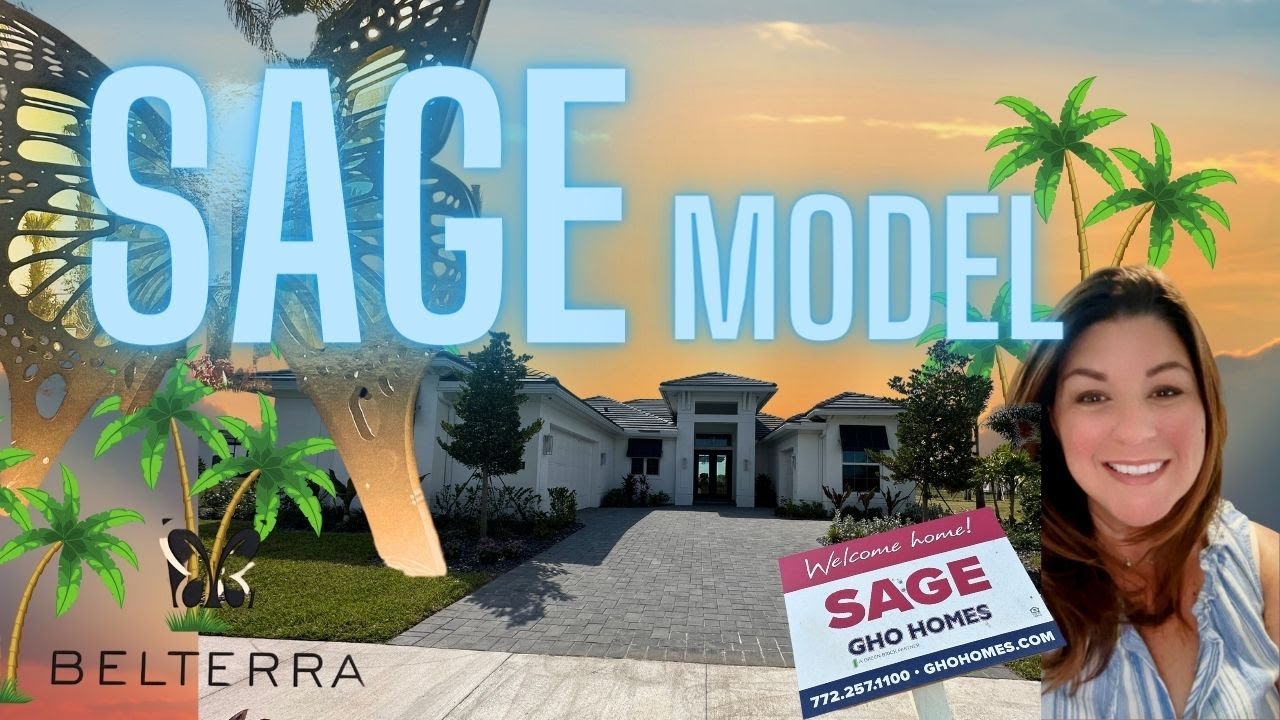 Luxury New Construction Model Home SAGE at BELTERRA in Port St Lucie ...