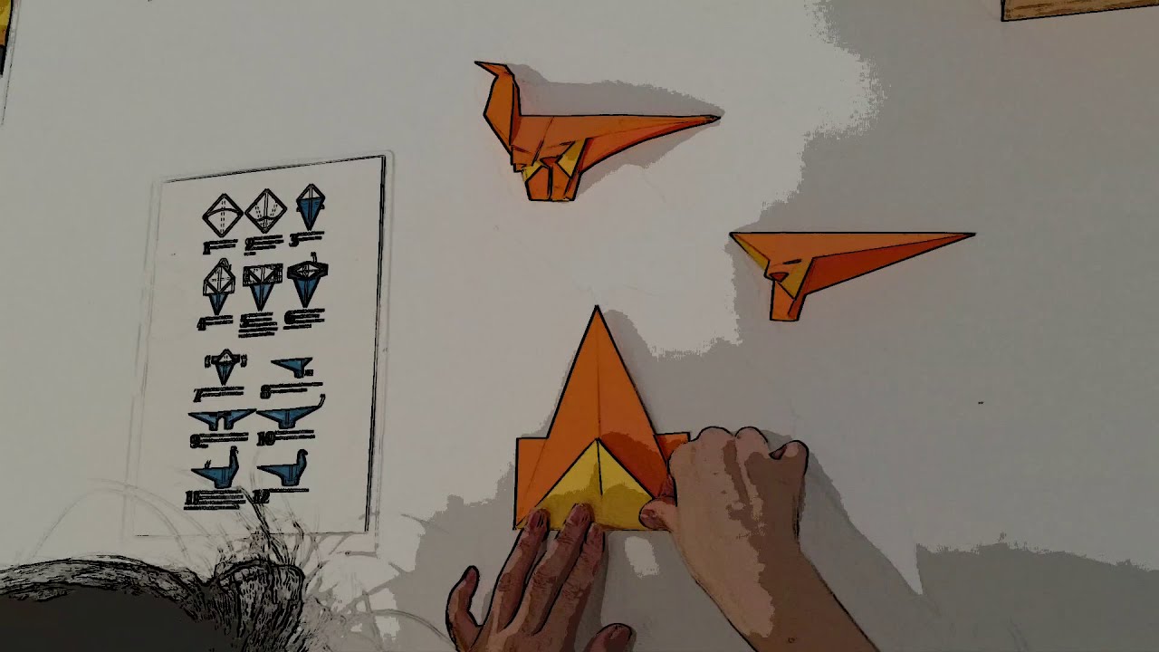How to make an Origami Apatosaurus - YouTube