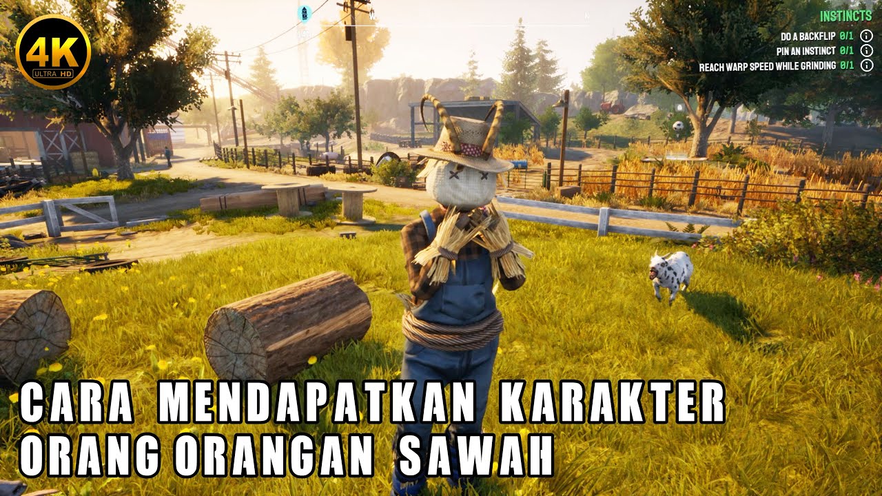 Cara Mendapatkan Orang-orangan Sawah | Scarecrow | Goat Simulator 3 ...