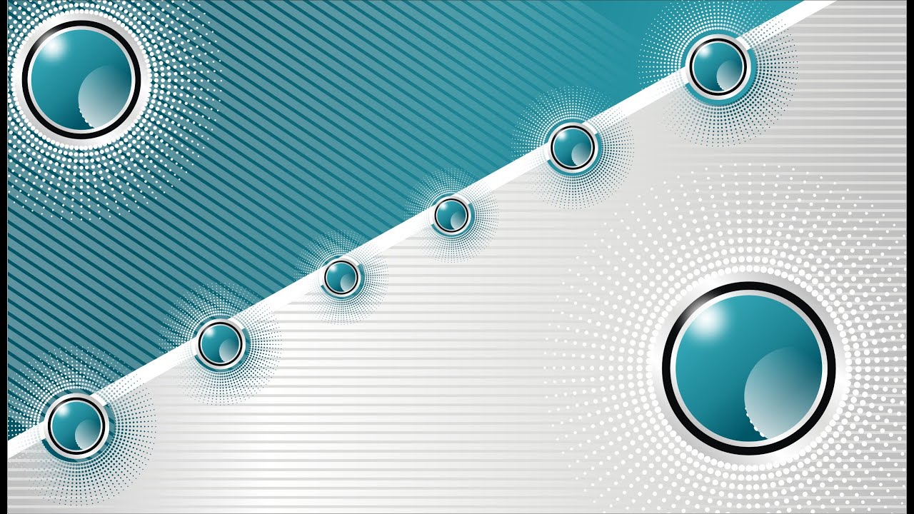 3D Ball Abstract Background in CorelDraw x3 - CorelDraw Tutorial with ...