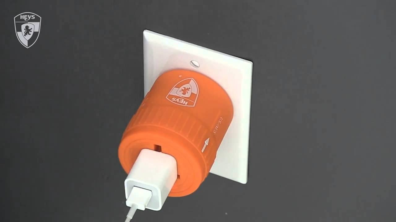 Heys All in One Travel Adapter - YouTube