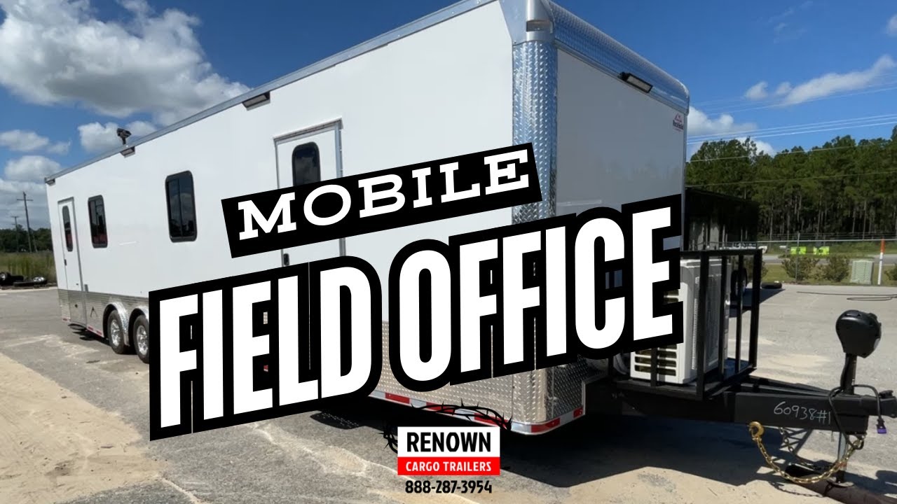 Ultimate Mobile Field Office for Any Job Site! | Renown Cargo Trailers ...