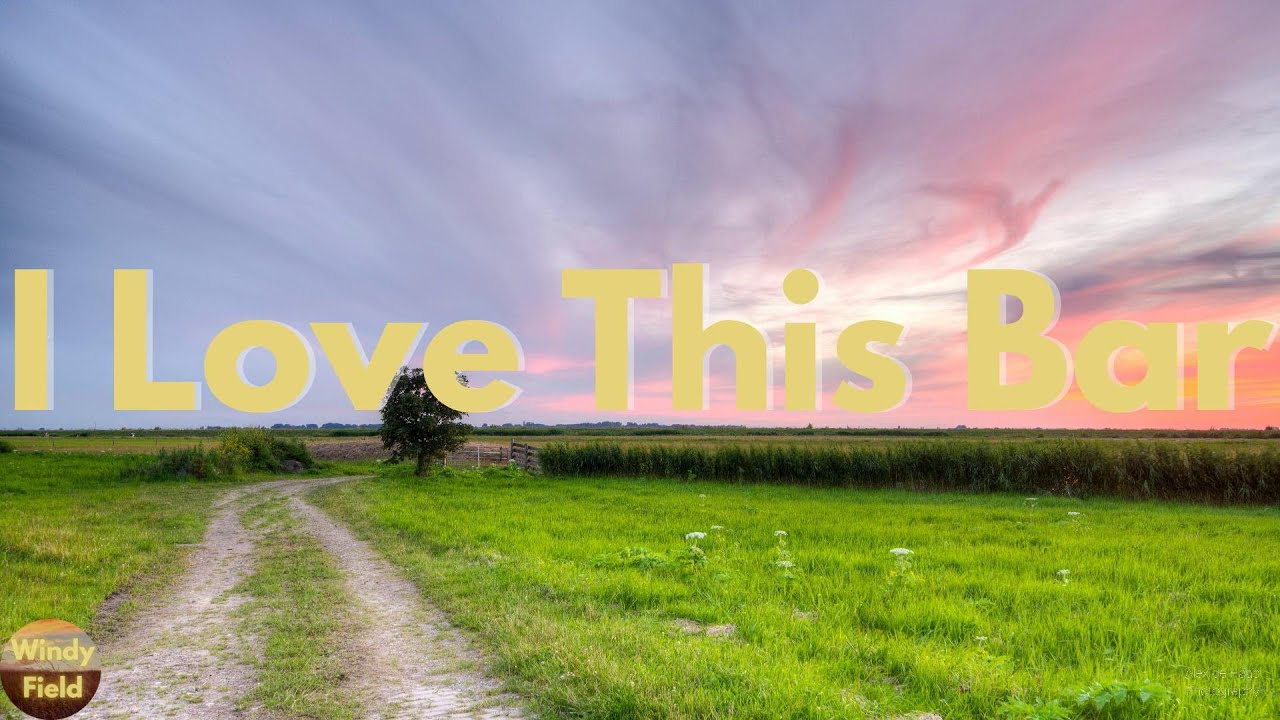 Toby Keith - I Love This Bar (Lyrics) - YouTube