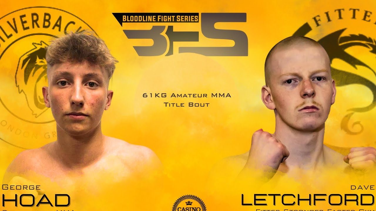 BFS 5 - Dave Letchford vs George Hoad - (Amateur MMA Title) - YouTube