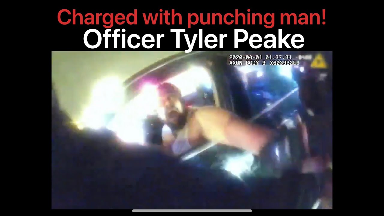 Tyrant Officer Tyler Peake CHARGED with battery Taylor Michigan police ...