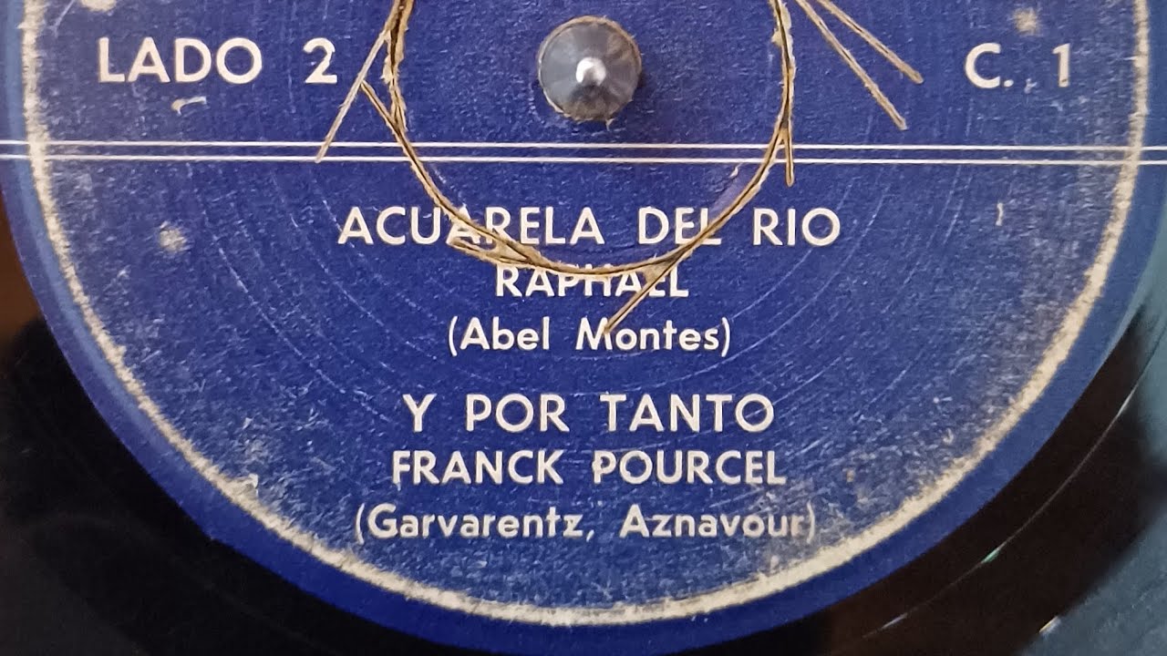 Acuarela del río - Raphael - Balada. - YouTube