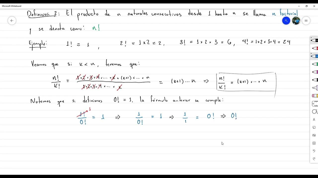 Factoriales y Fórmula de Stirling - YouTube