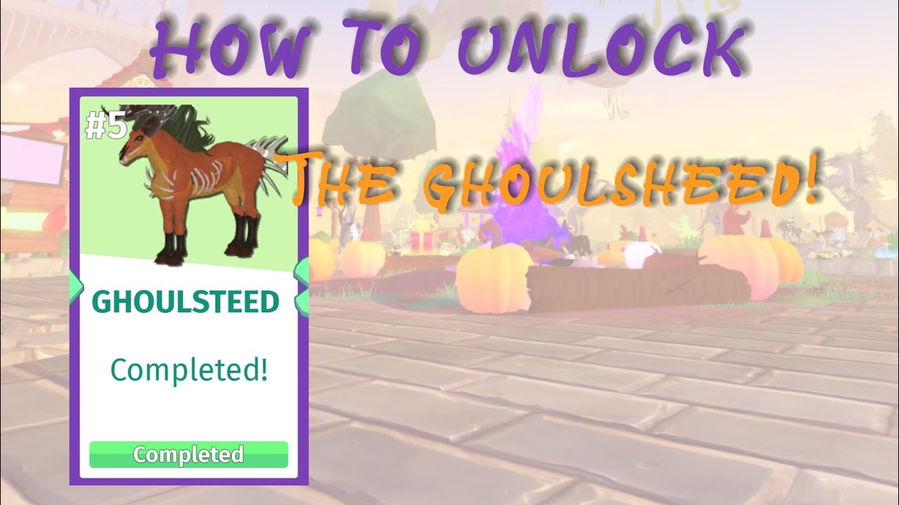 How to unlock these GHOULSTEEDS 🧡| Horse Life - YouTube