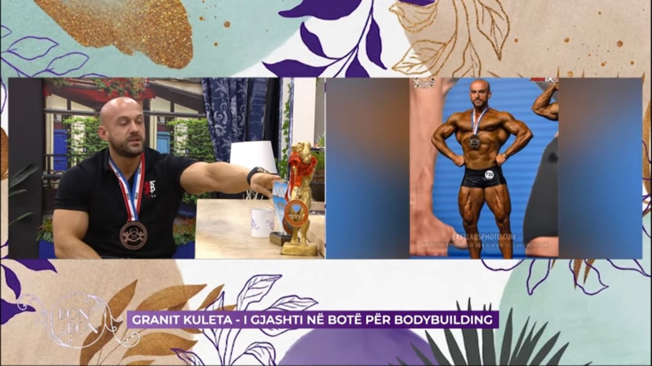 GRANIT KULETA - I GJASHTI NË BOTË PËR BODYBUILDING 10.11.2021 - YouTube