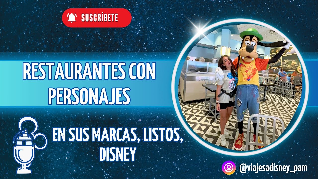 Ep. 1 | ¡A comer con los personajes de Disney! - YouTube