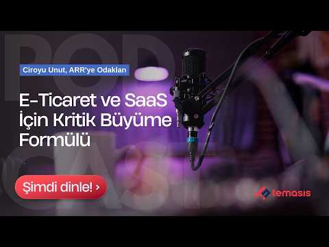 📈 Ciroyu Unut, ARR'ye Odaklan: E-Ticaret ve SaaS İçin Kritik Büyüme Formülü