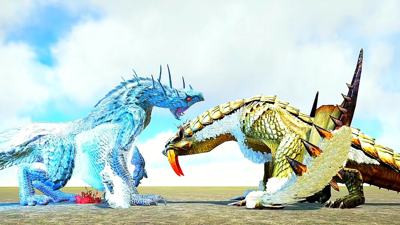 Agnaktor Vs Lagiacrus