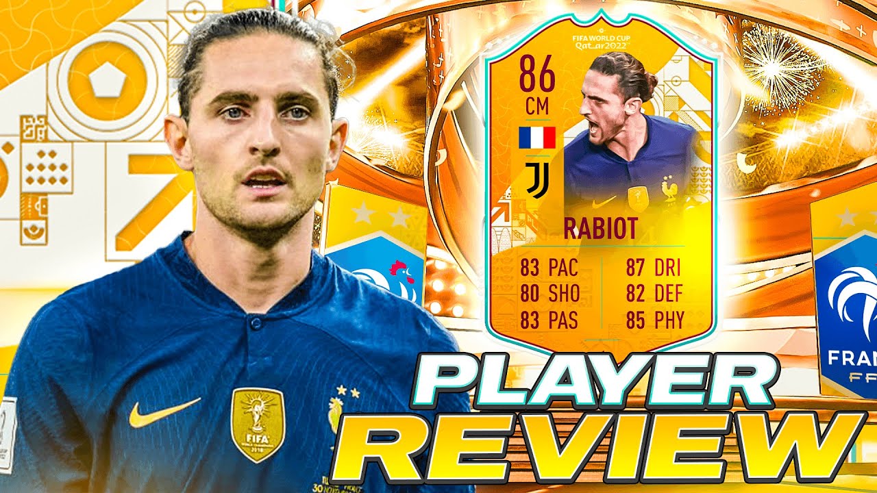 👁86 WORLD CUP STORIES RABIOT PLAYER REVIEW - FIFA 23 ULTIMATE TEAM ...