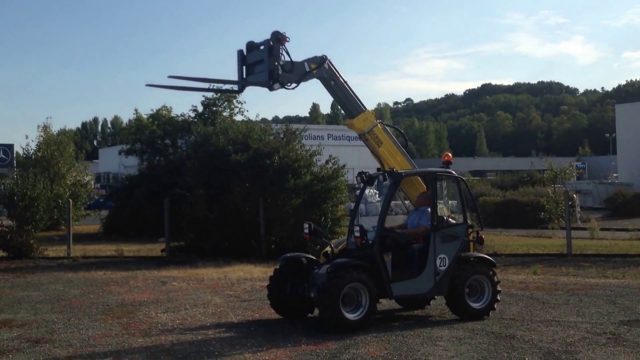 Wacker Neuson TH412 Telehandler - YouTube