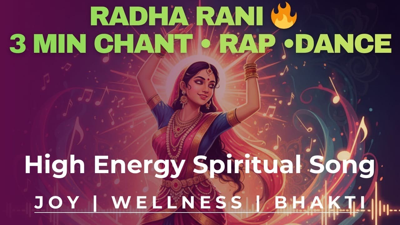 Radha Rani 3 Min Song 🔥 High Tone Chanting Bhajan | Rap Mix Spiritual ...