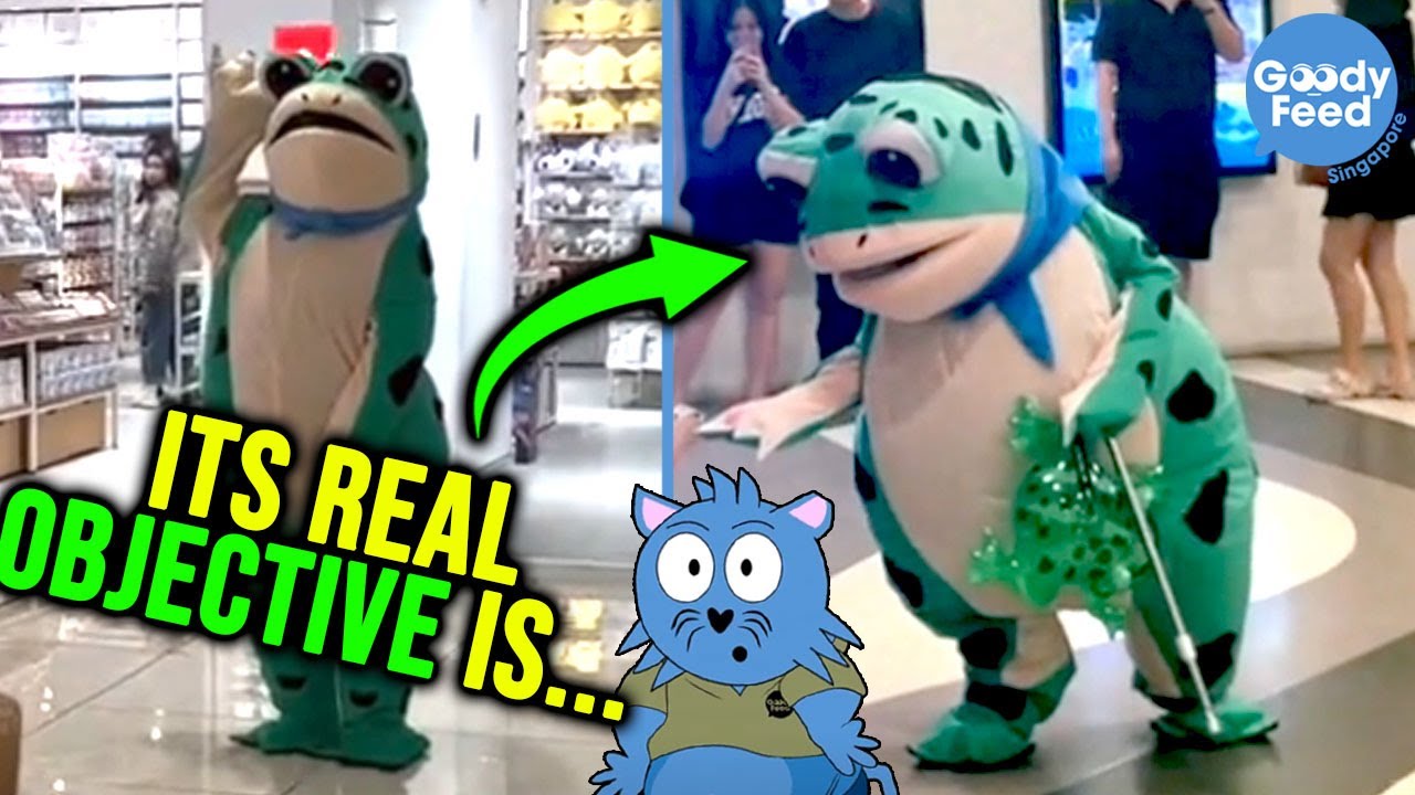 The Douyin Frog Mascot Actually Spreads a Very Disturbing & Dark ...