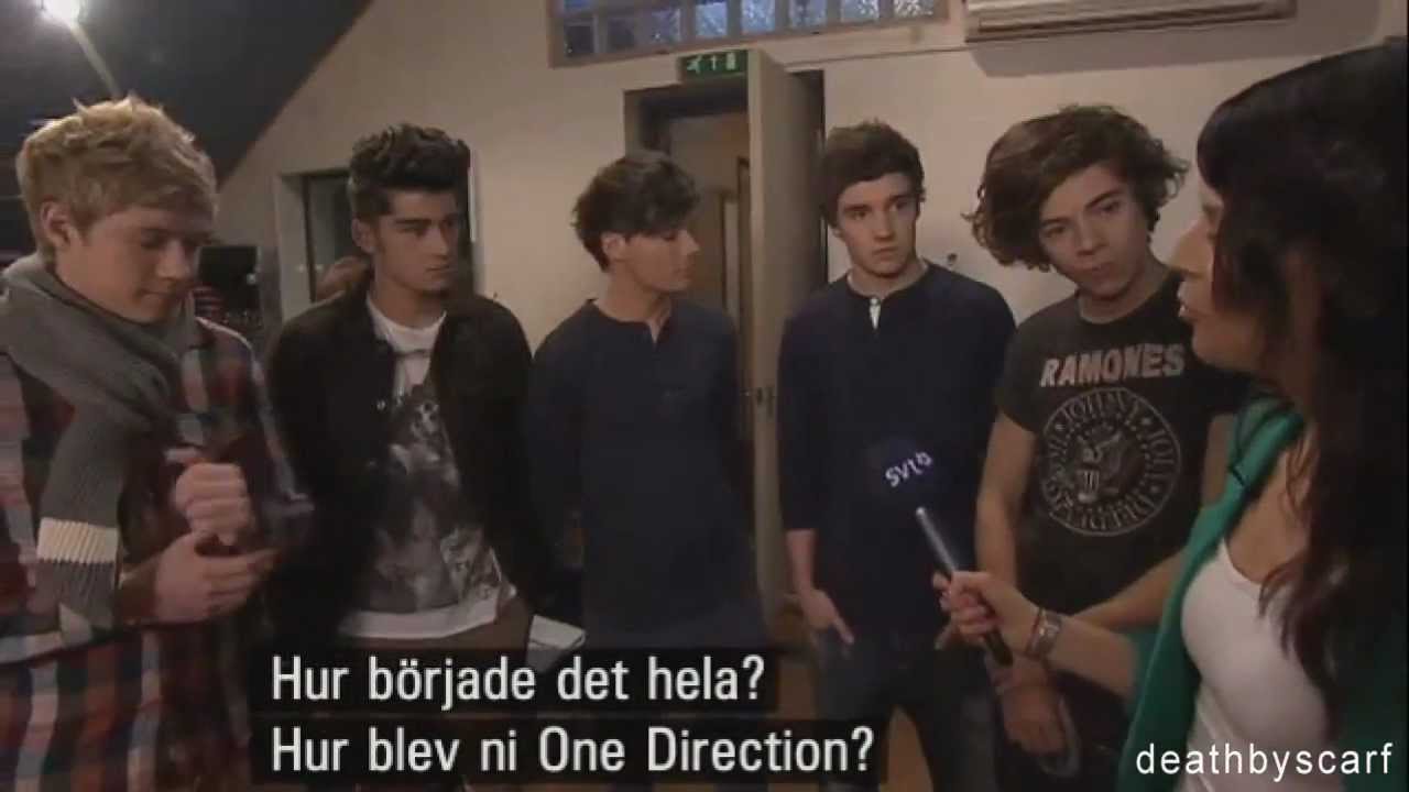 One Direction FULL SVT Interview (Sweden) - YouTube