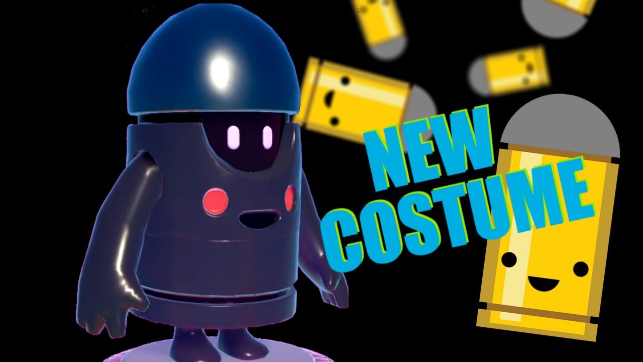 NEW ASHEN BULLETKIN DLC COSTUME - Fall Guys Season 4 Gameplay - YouTube