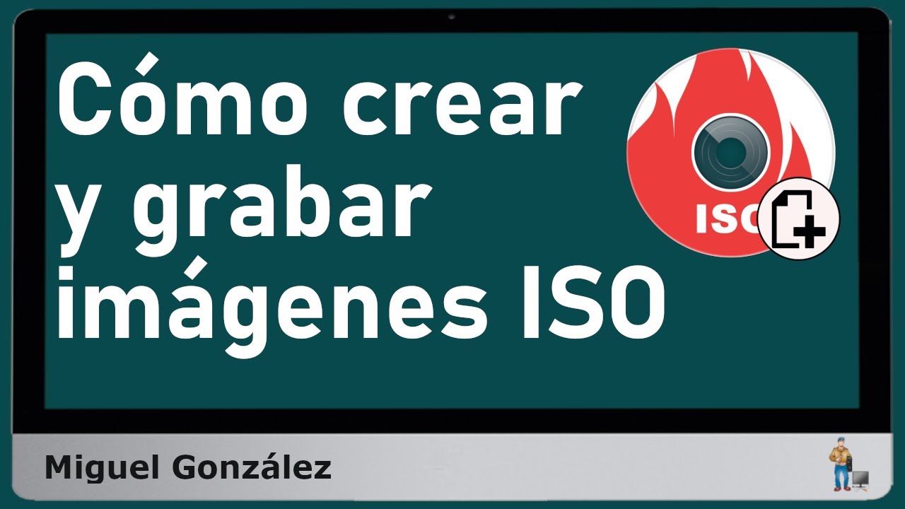 Cómo crear y montar una imagen ISO paso a paso - YouTube