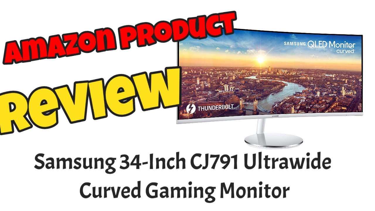 Samsung 34-inch CJ791 ultrawide curved gaming monitor - Samsung quantum ...