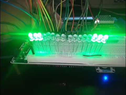 Arduino Mustang Knight Rider Scanner LED Light K I T T - YouTube