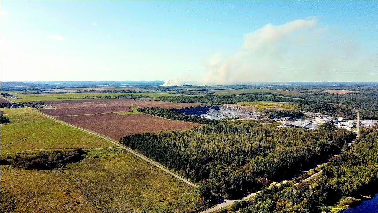 Fire in the distance at camp. 🤔 - YouTube