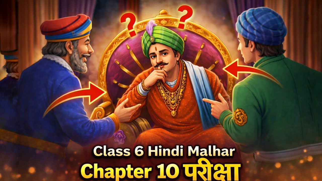 Class 6 Hindi Malhar | chapter 10 | परीक्षा | 😀आसान भाषा में एक्सप्लेन ...