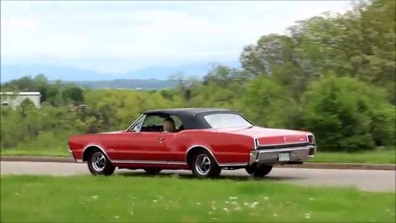 1967 Oldsmobile Cutlass 442 Convertible - YouTube